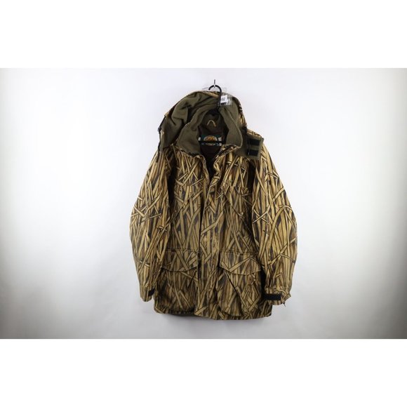 Cabela's | Jackets & Coats | Vintage 9s Cabelas Mens Xl Cattail Camouflage Goretex Waterproof ...